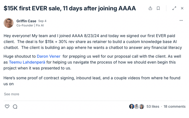 AAA Accelerator | Build & Scale Your AI Business