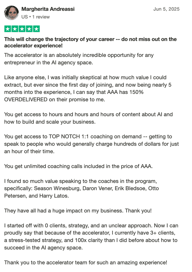 AAA Accelerator | Build & Scale Your AI Business