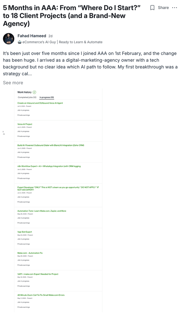 AAA Accelerator | Build & Scale Your AI Business